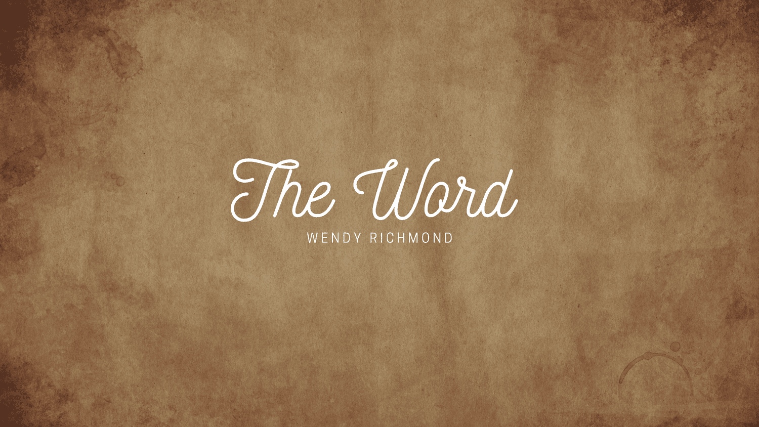 The Word — One Minute Devotions