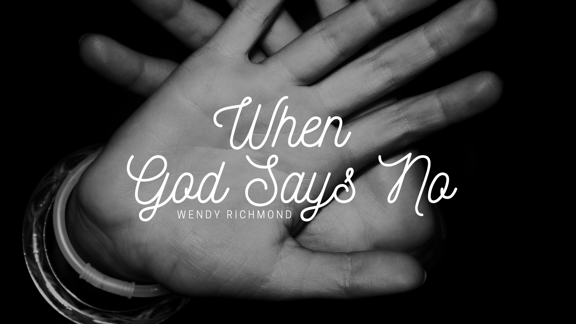 When God Says No — One Minute Devotions