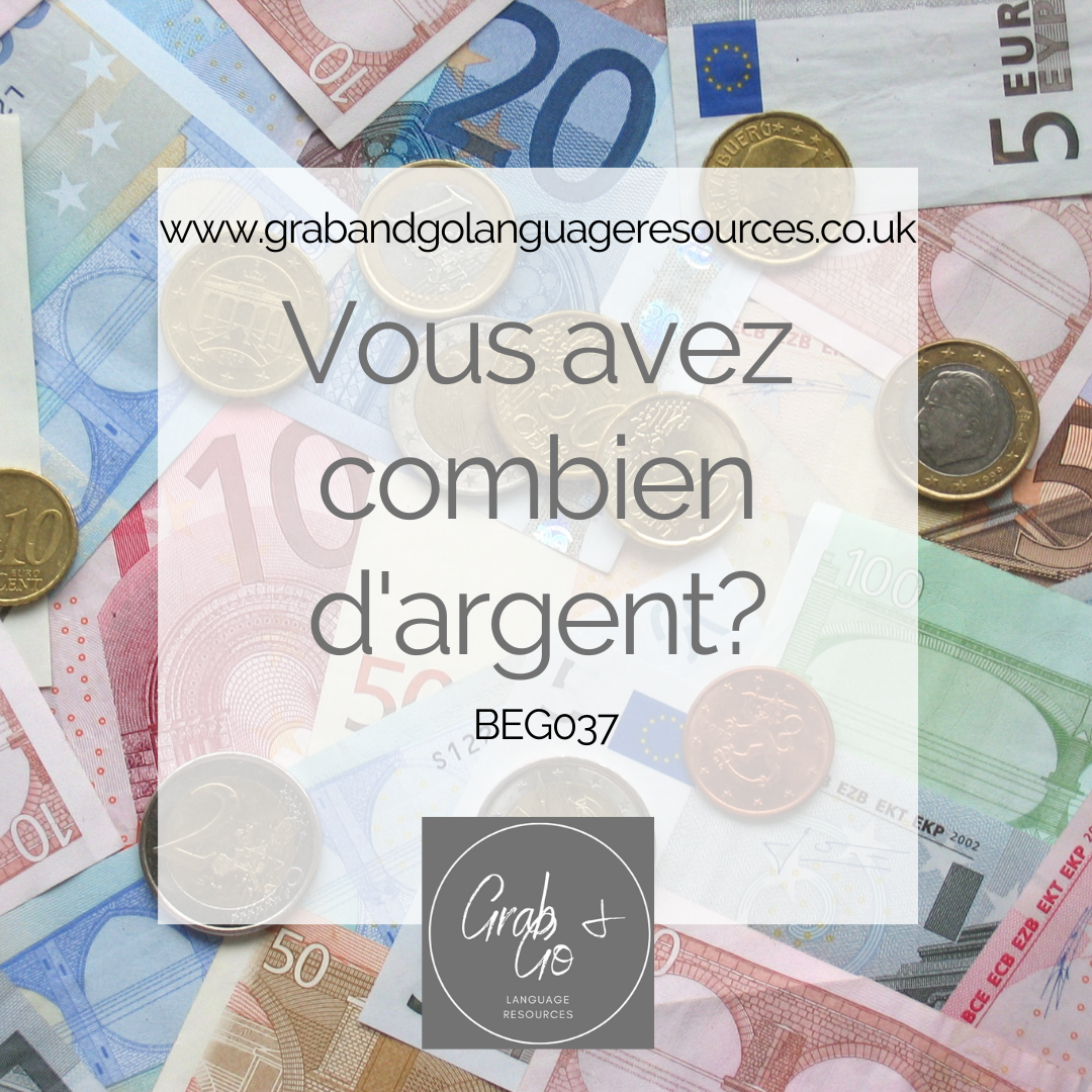 Download teaching resources to teach French to adults