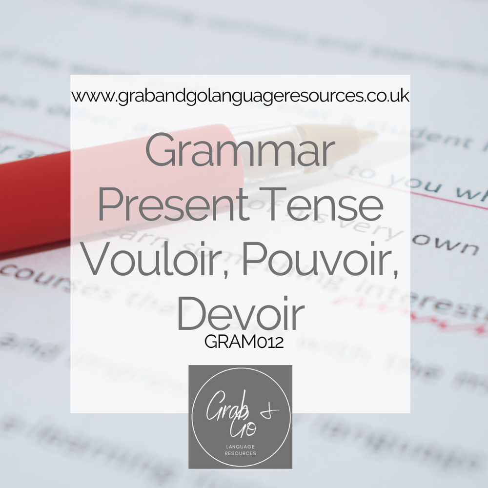 Grab & Go Language Resources