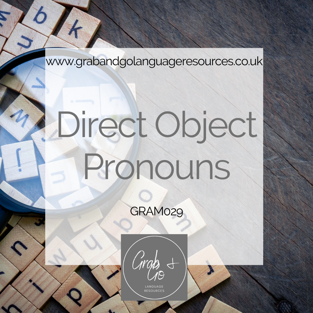 Grab & Go Language Resources