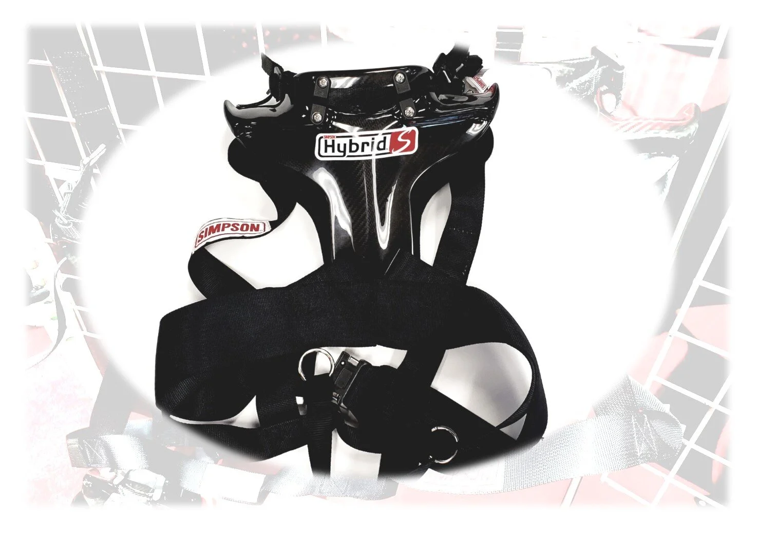 Simpson Hybrid S: 3 point belt compatible — Track First