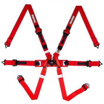 OMP First 2 FIA 6-point Harness — Track First