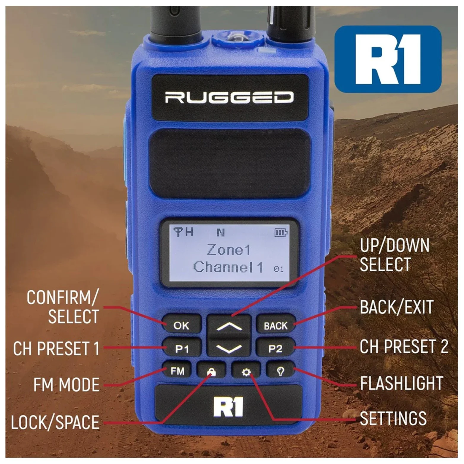 Rugged V3 Handheld - Business Radio Bundle — Track First