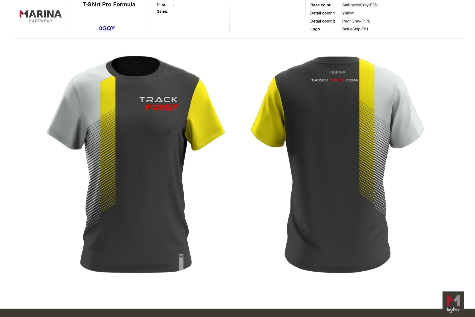 Marina Teamwear Polo Shirts — Track First
