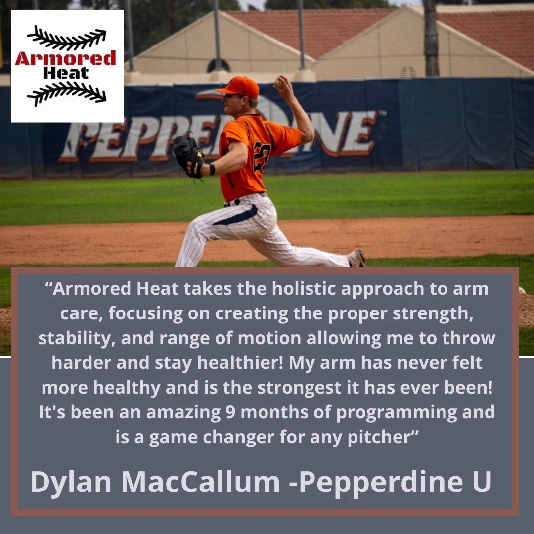 Armored Heat: Baseball Arm Care and Arm Strengthening