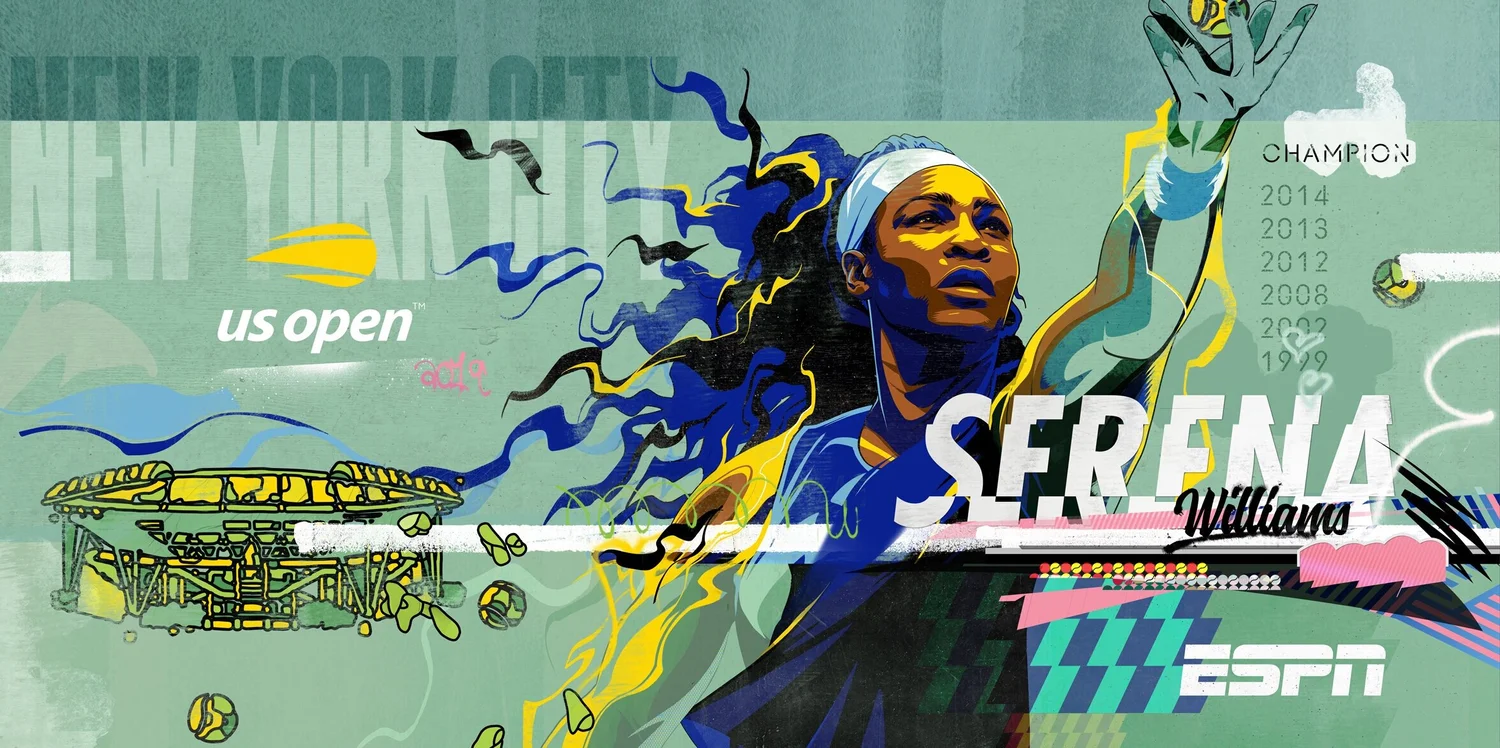 ESPN / US Open 2019 | Mural Campaign — Jayson Atienza