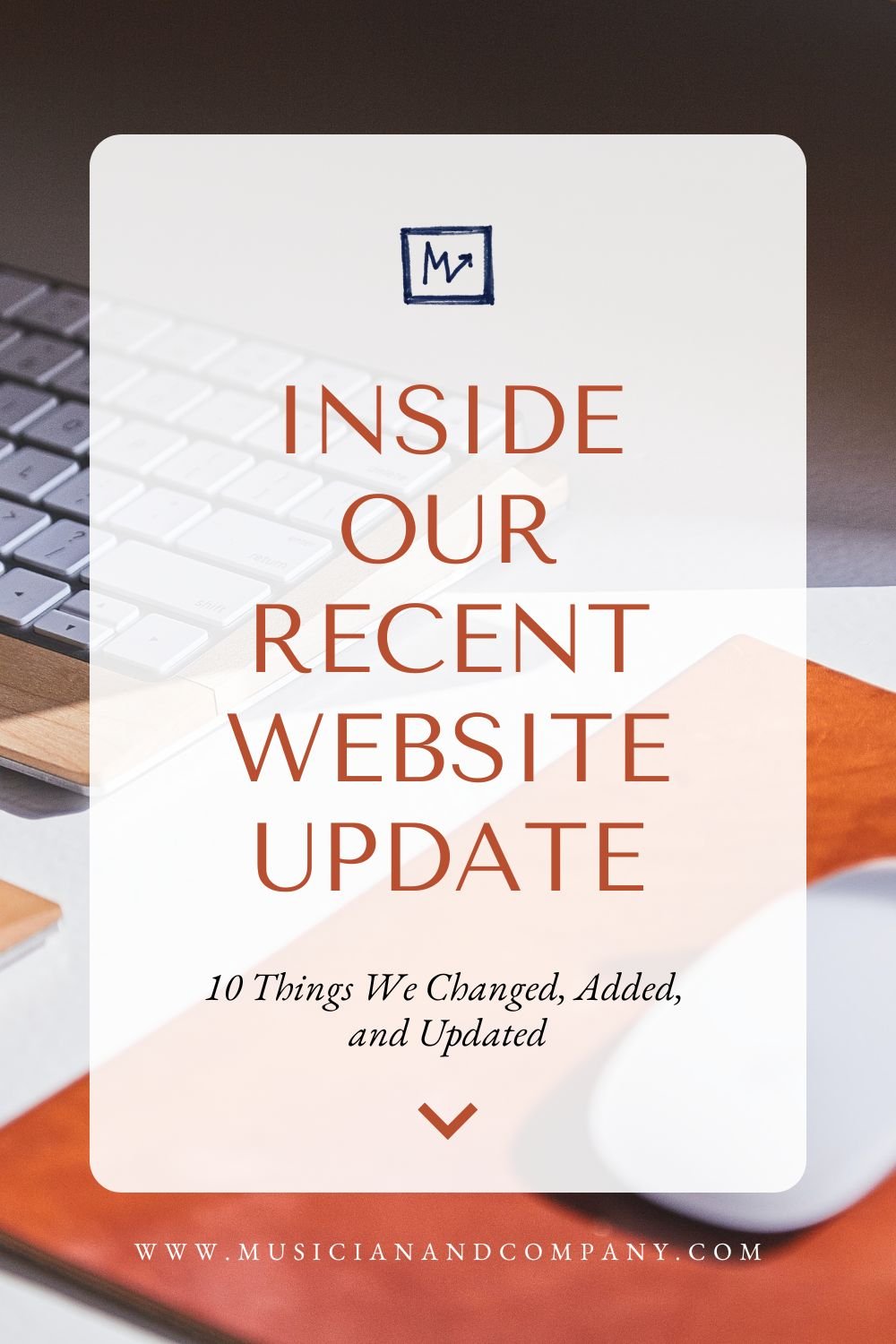 Inside Our Recent Website Update | Musician & Co.