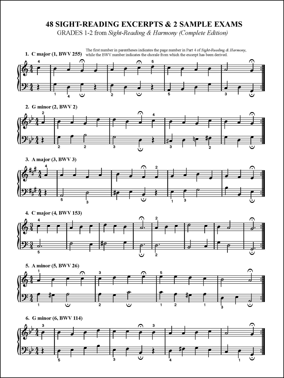Sight-Reading & Harmony (Complete Edition) — BachScholar®