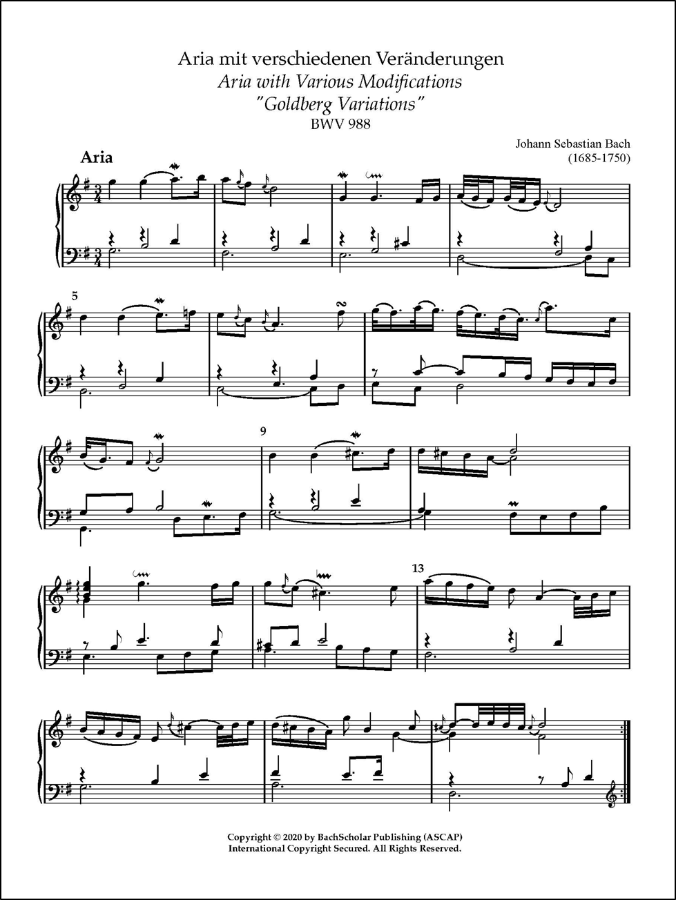 J.S. BACH: 24 Easy Four-Part Chorales — BachScholar®