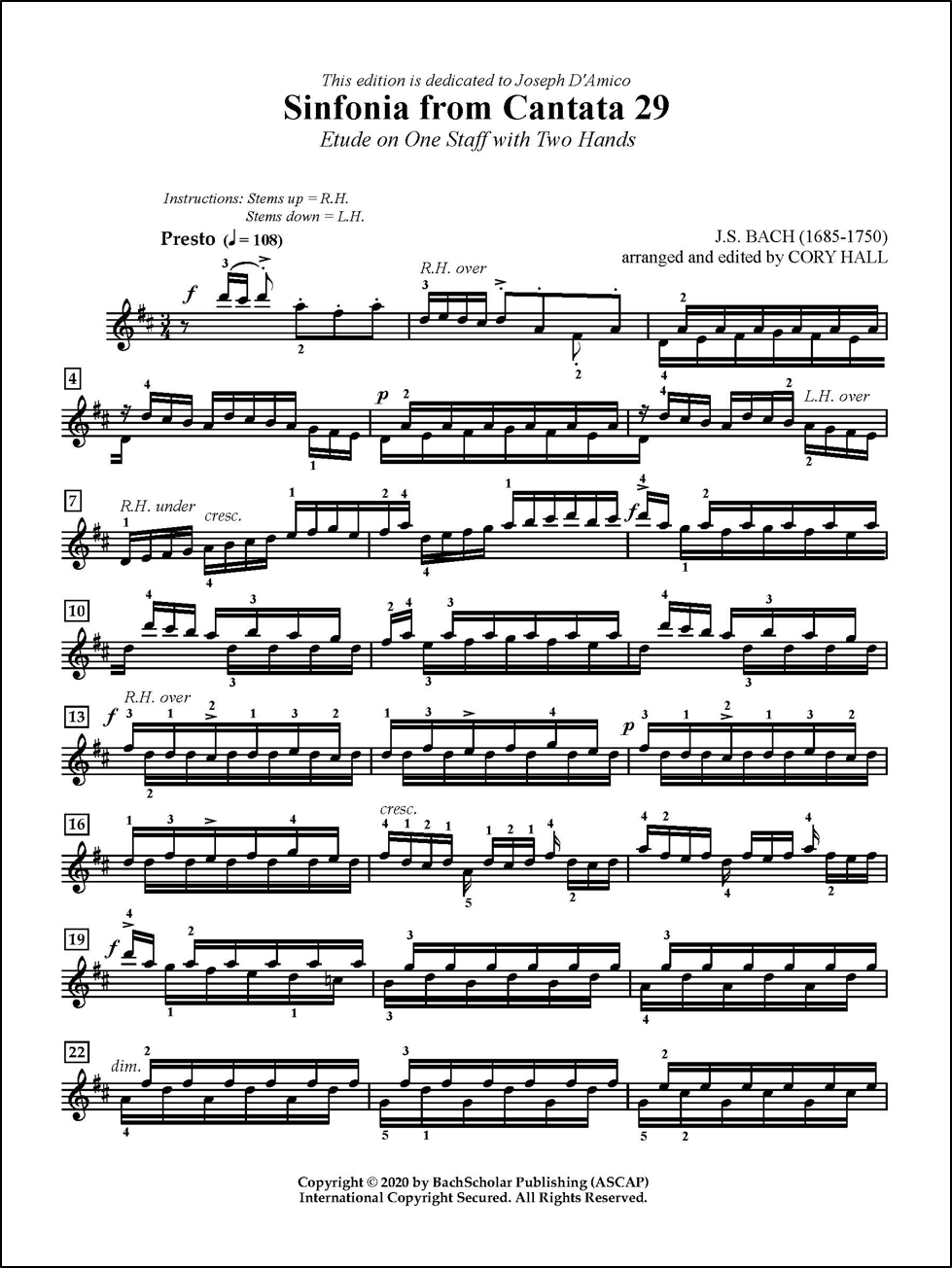 J.S. BACH: 24 Easy Four-Part Chorales — BachScholar®
