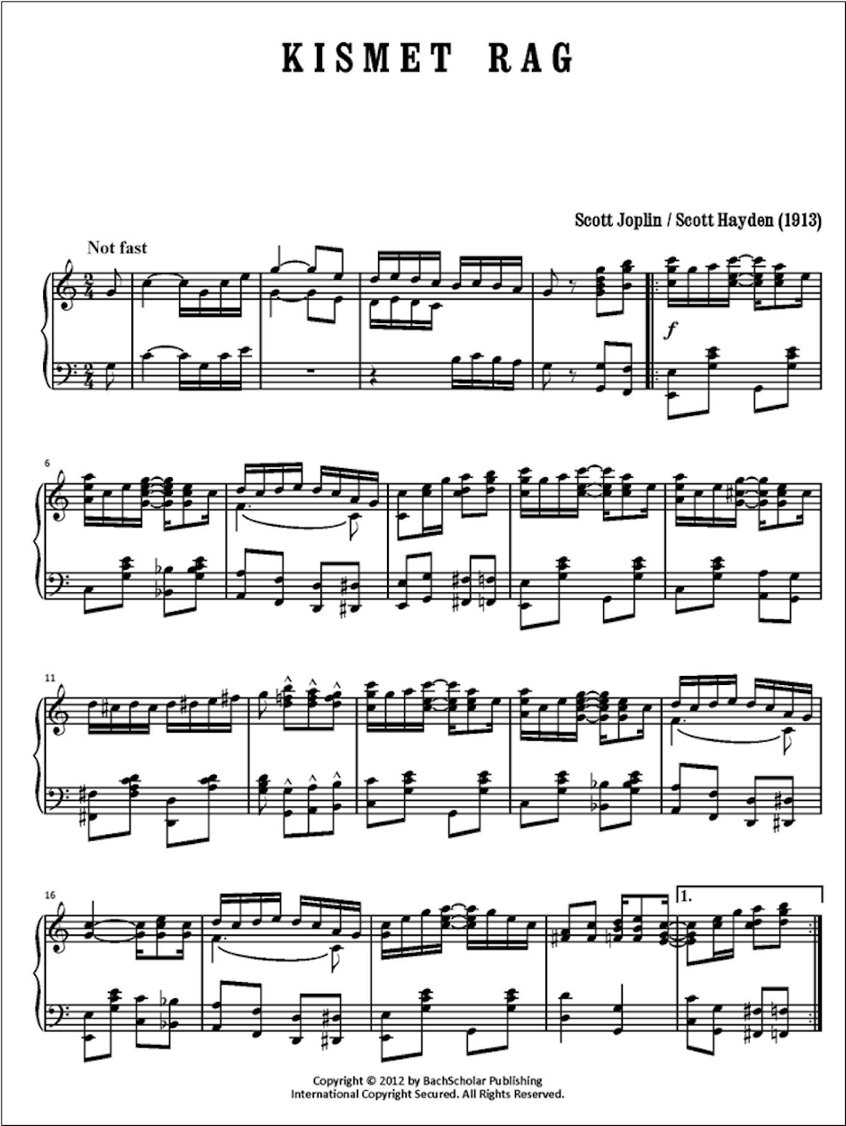 **JOPLIN-HALL: The Monstertainer: A Goulish Two Step — BachScholar®