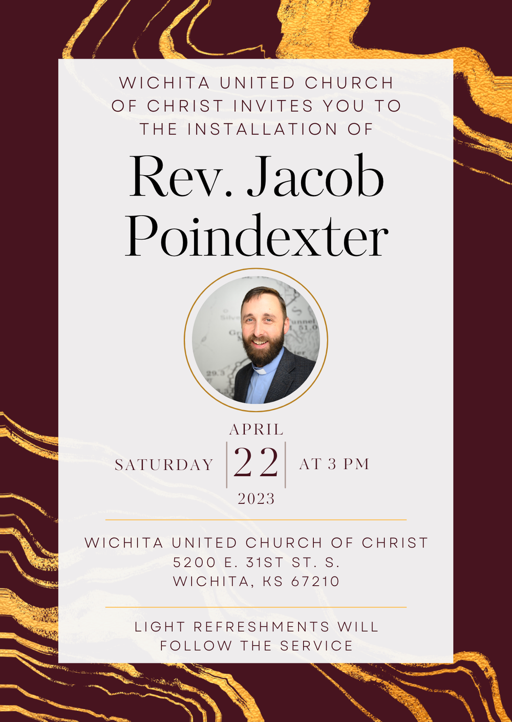 Rev. Jacob Poindexter Installation at Wichita United Church of Christ ...