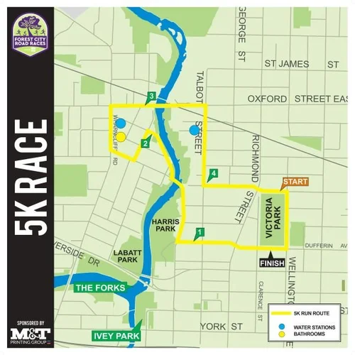 Courses — Canada Life Forest City Road Races