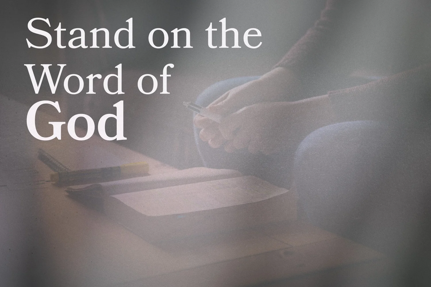 STAND ON THE WORD OF GOD — Dynamis World Ministries