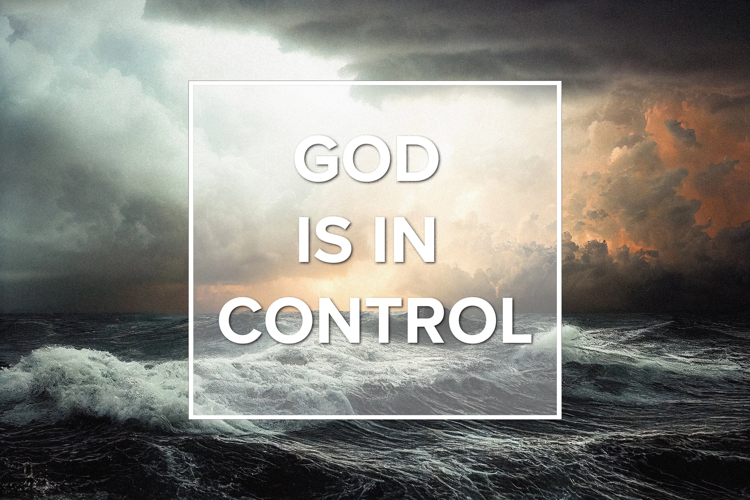GOD IS IN CONTROL — Dynamis World Ministries