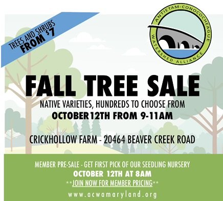 Tree & Shrub Sale Plus Fall Membership Campaign — Antietam ...