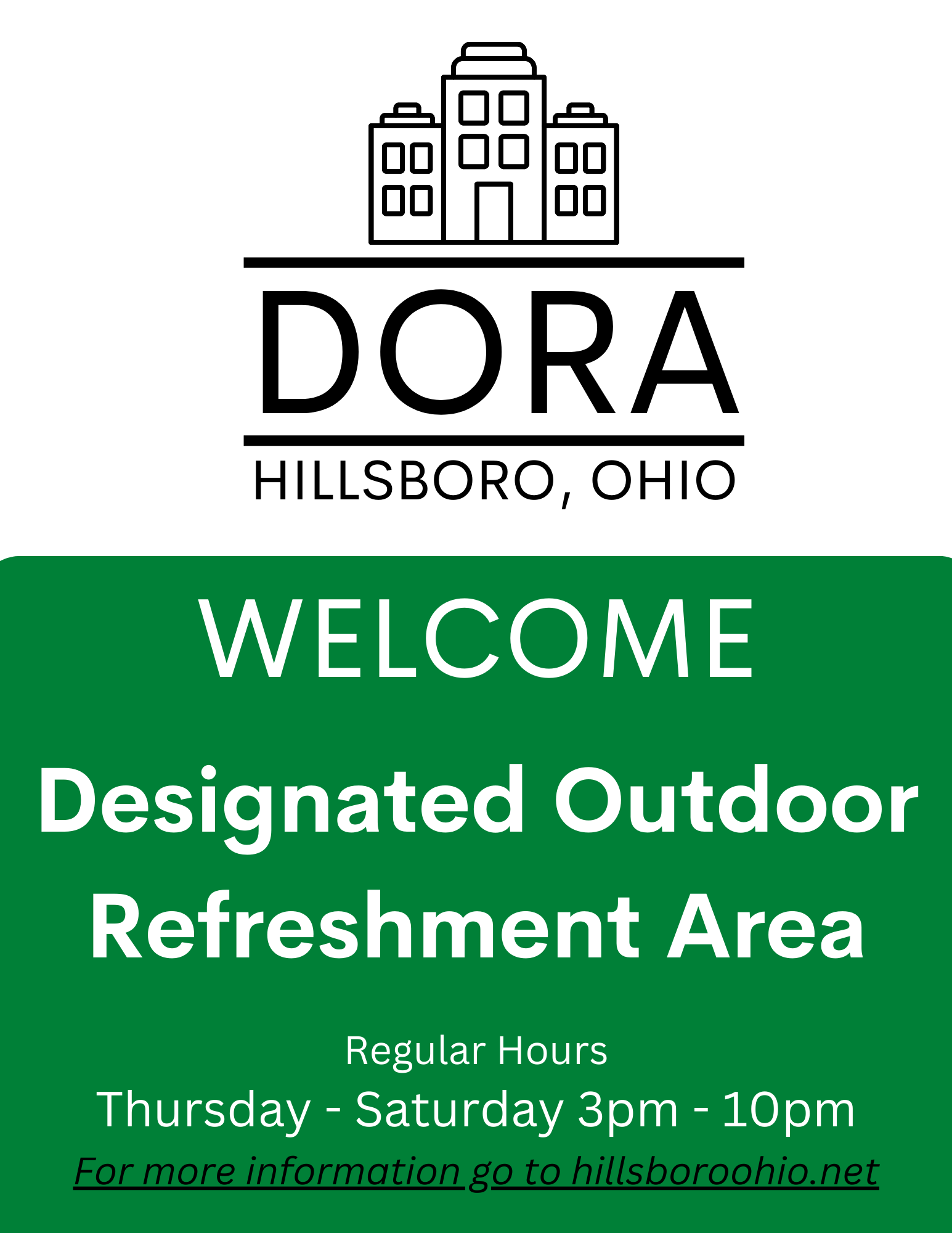 DORA — City of Hillsboro Economic Development