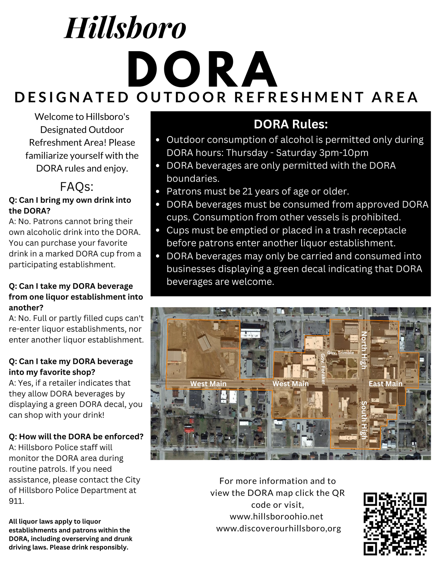 DORA — City of Hillsboro Economic Development