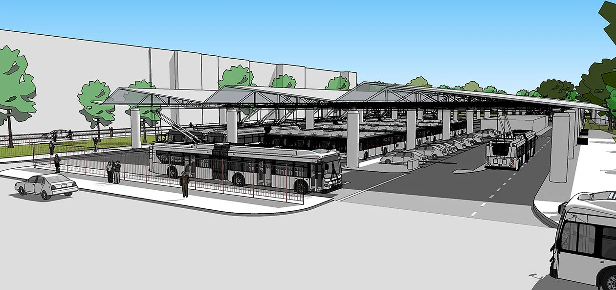 BRT Stations, Terminus, and Depot in Jinan, China — OTC Planning and Design