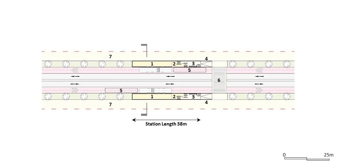 BRT Stations, Terminus, and Depot in Jinan, China — OTC Planning and Design