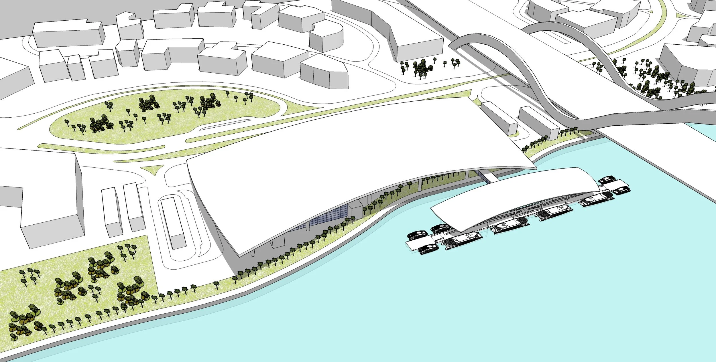 Purple Line Marine Transport Interface in Dubai, UAE — OTC Planning and ...