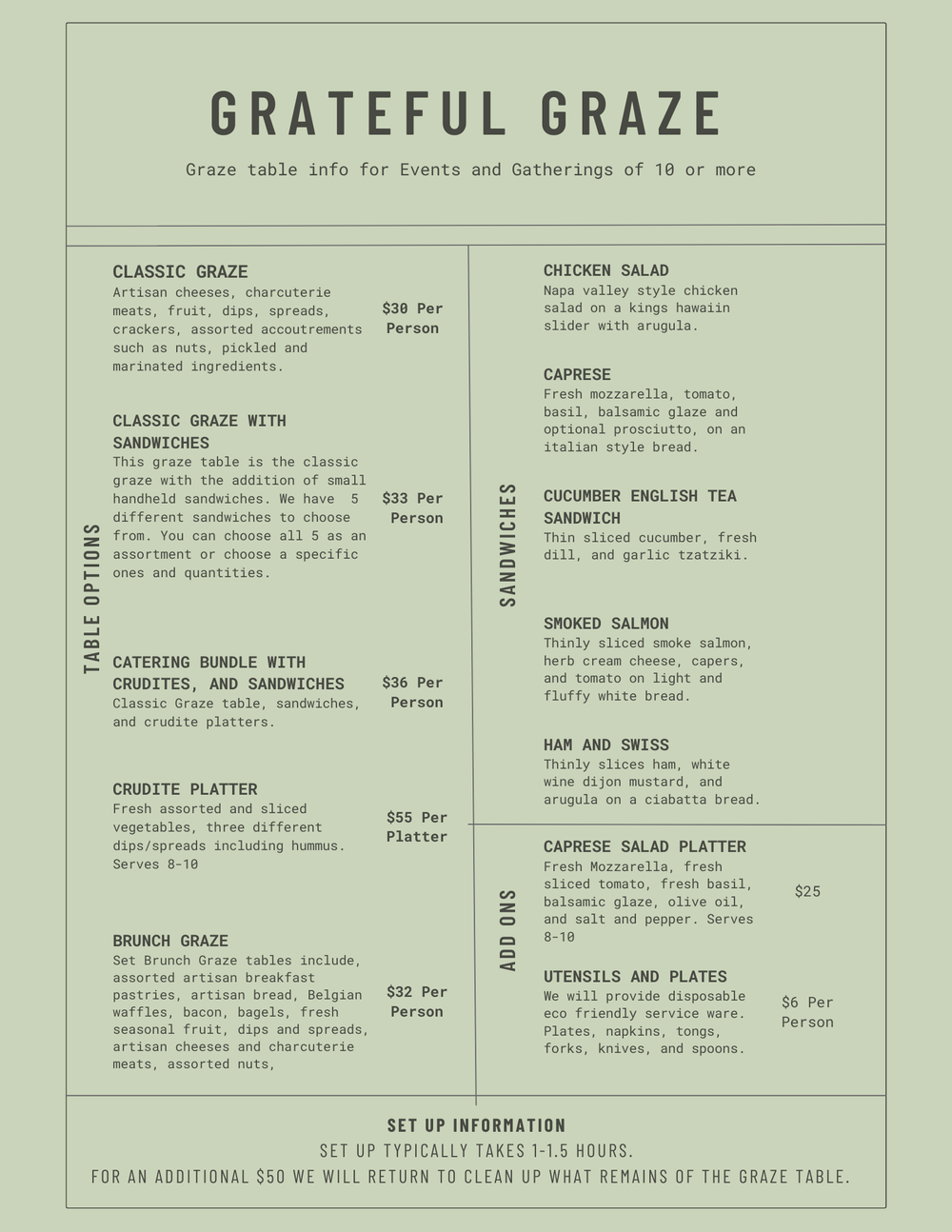 Catering Elegance to Enrich Your Events with Grateful Graze's Signature ...