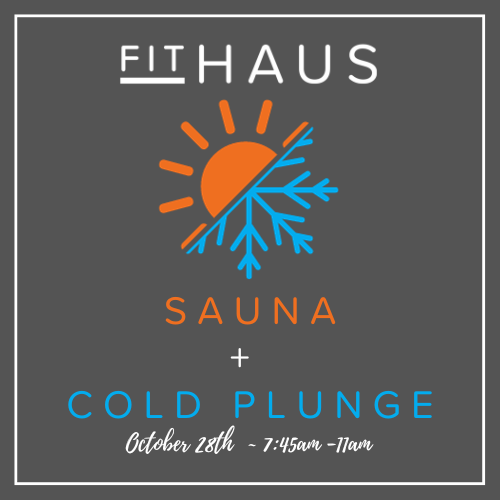 FitHAUS Sauna + Cold Plunge — FitHAUS