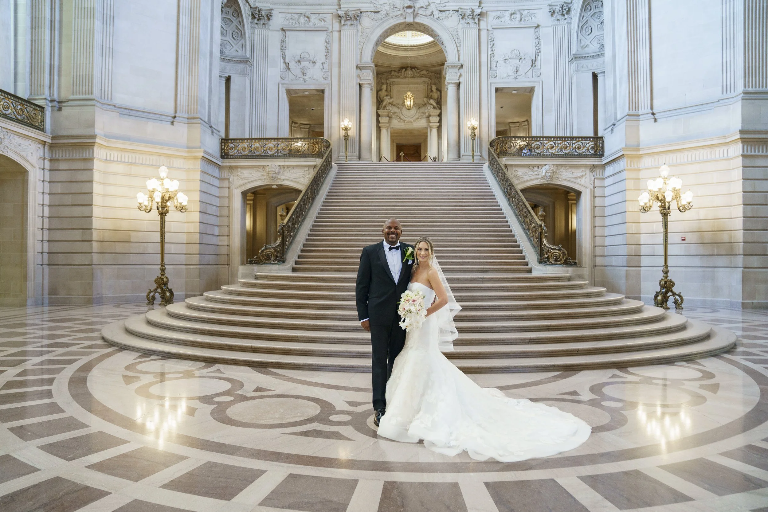 The Grand Staircase — San Francisco City Hall Photographer