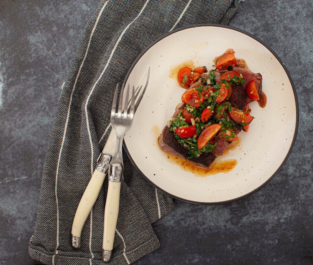 EYE FILLET WITH SAVOURY SAUCE — Left Off the Map