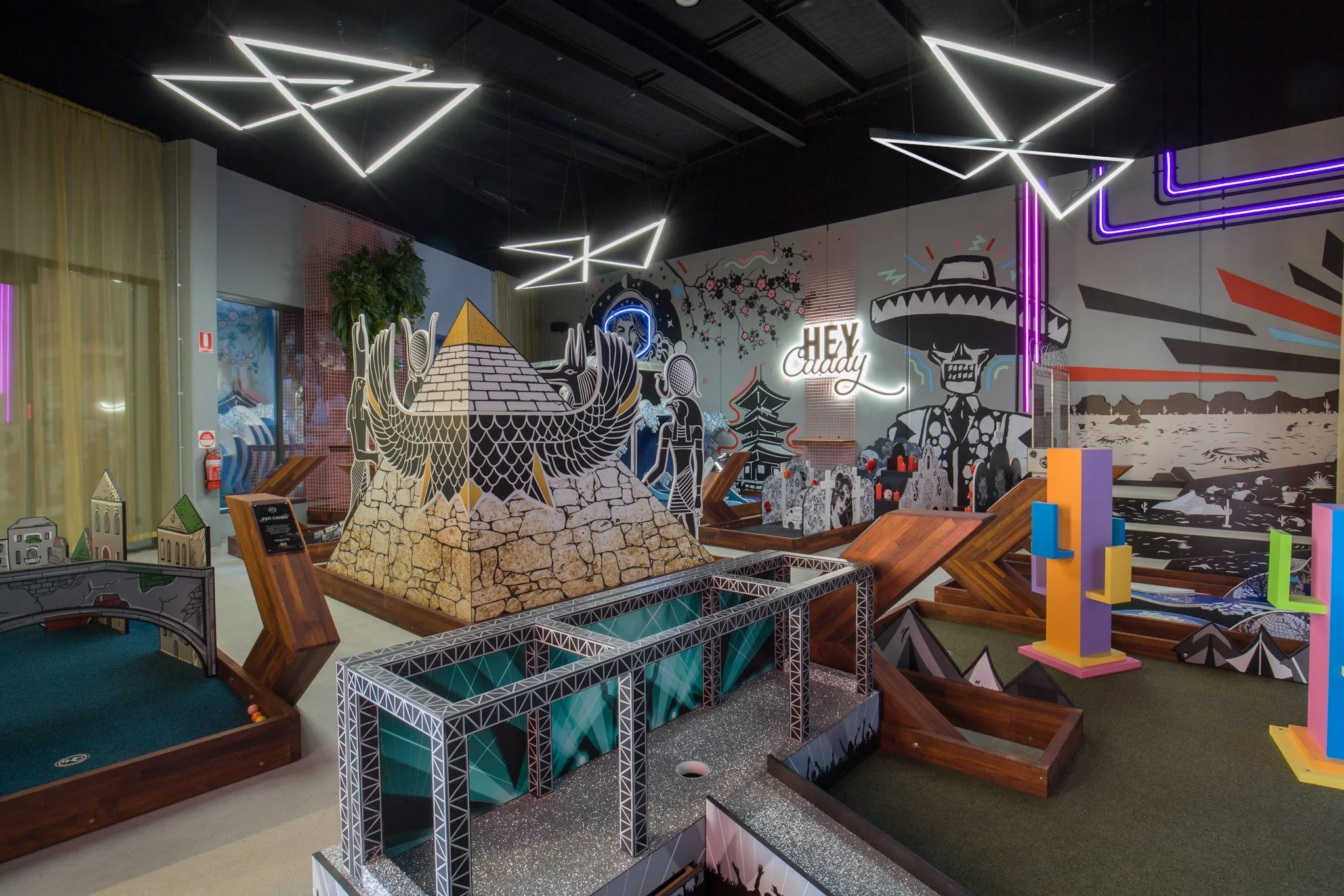 Hey Caddy - Mini Golf - Design & Build — Iceworks Design