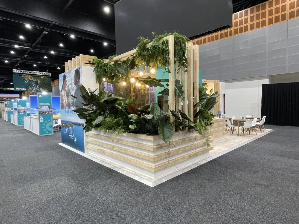 TOURISM & EVENTS QUEENSLAND - ATE23 TRADE SHOW STAND — Iceworks Design