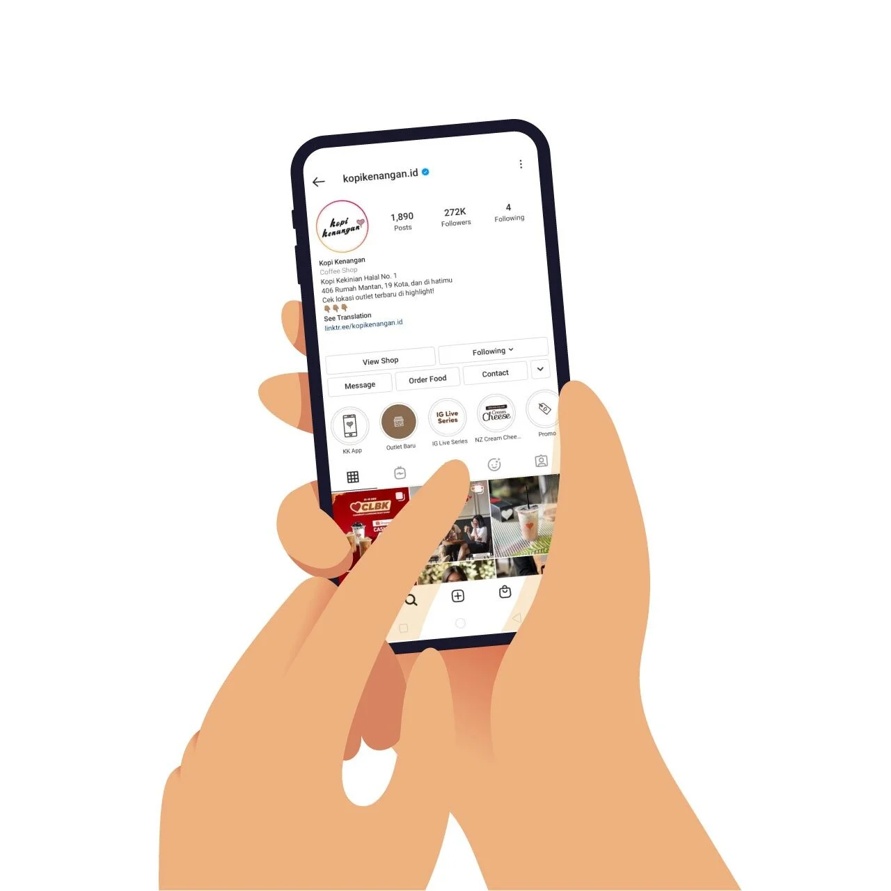 Download App — Kopi Kenangan