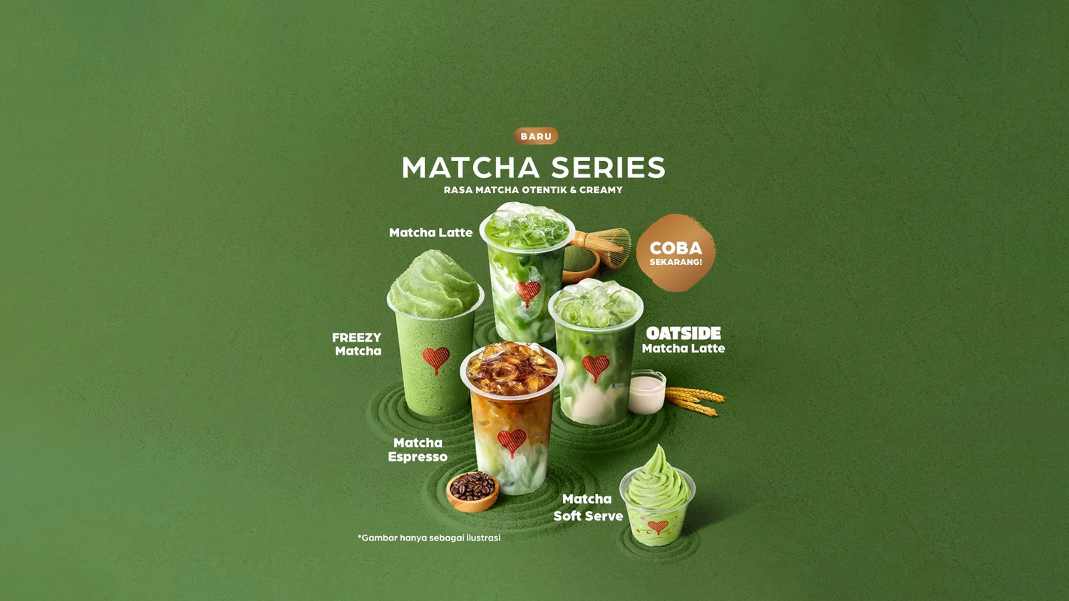 Matcha Series — Kopi Kenangan