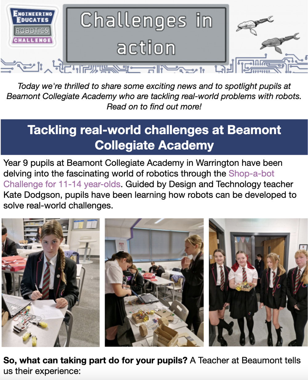 Newsletters Stay Informed Join Now Engineering Educates