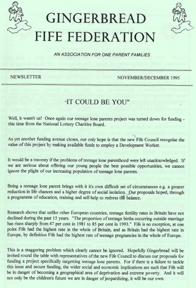 Who we are — Fife Gingerbread