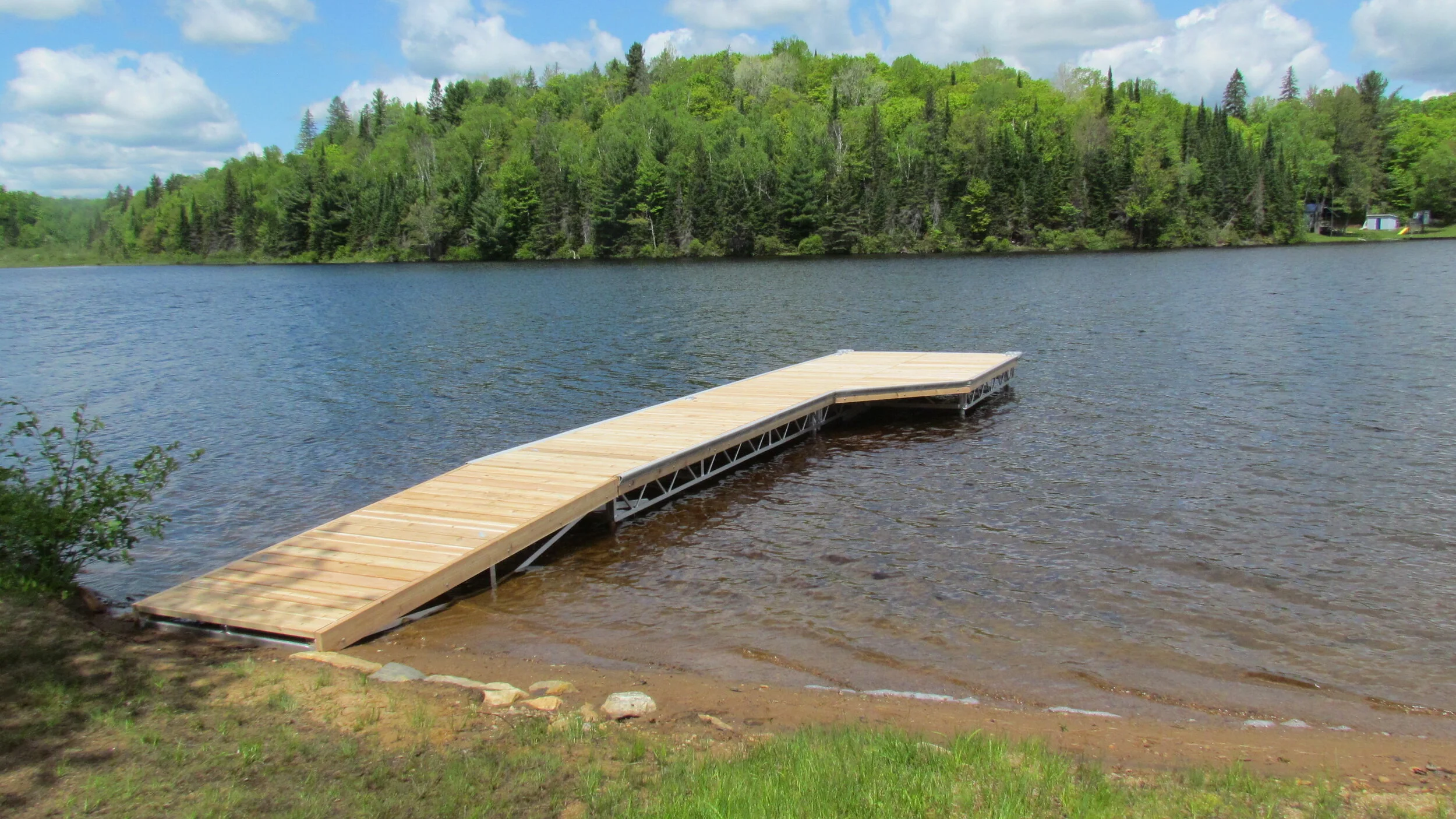 Aluminum Pipe Docks | Interco Fabrications — Interco Docks