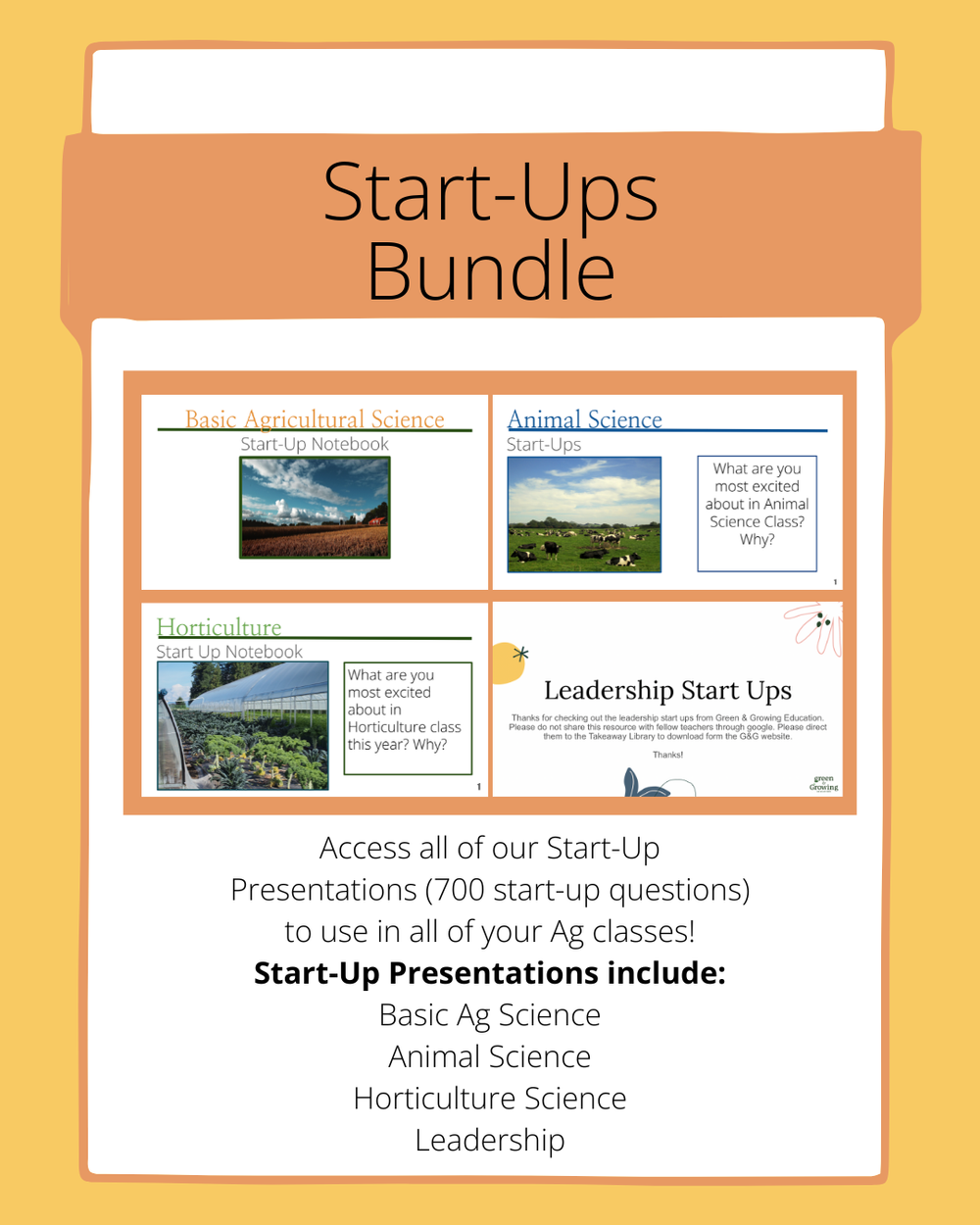 G&G Resources — Green & Growing Education