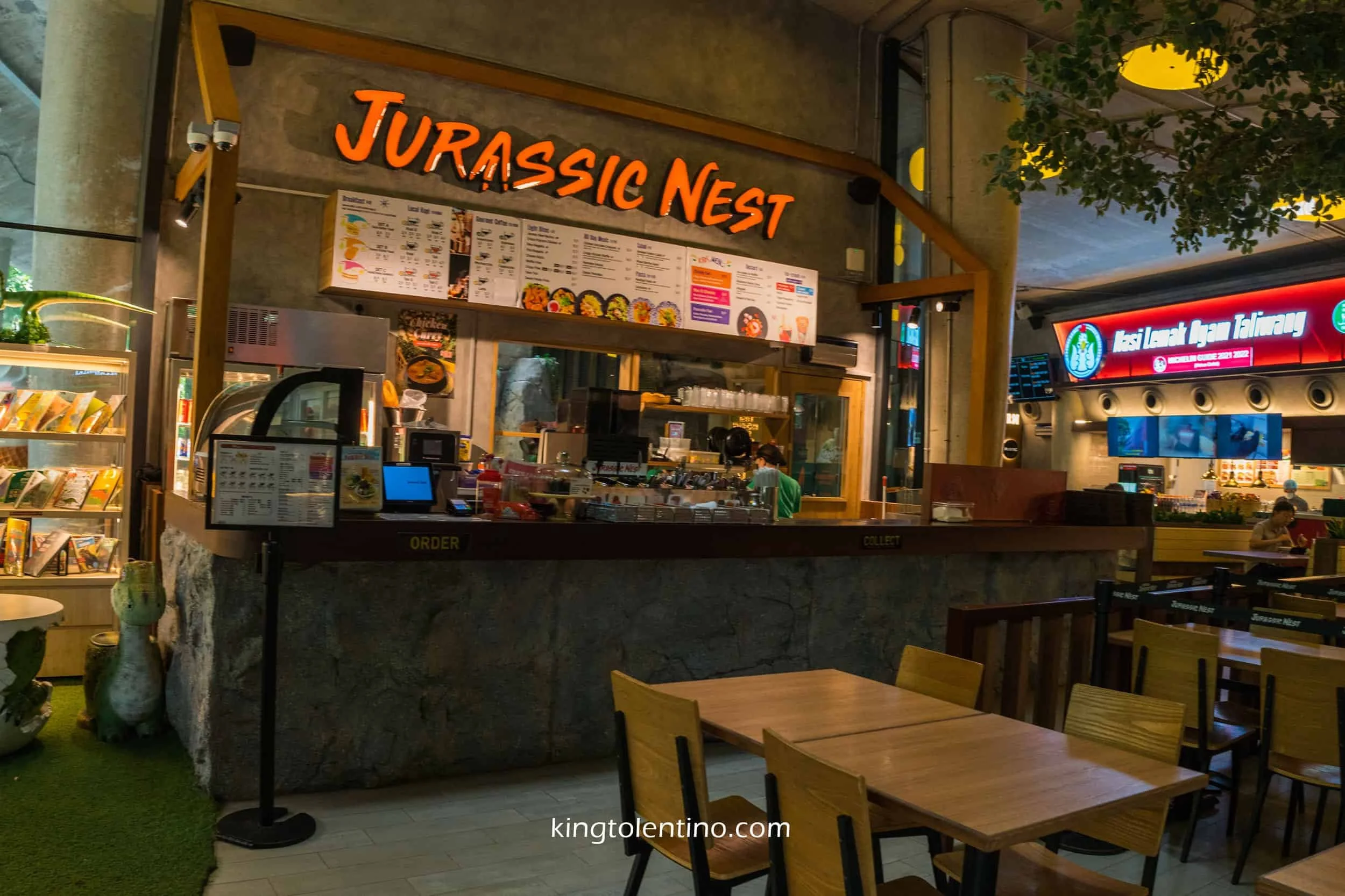 Jurassic Nest Food Hall | Where to Eat at Gardens by the Bay — King Tolentino