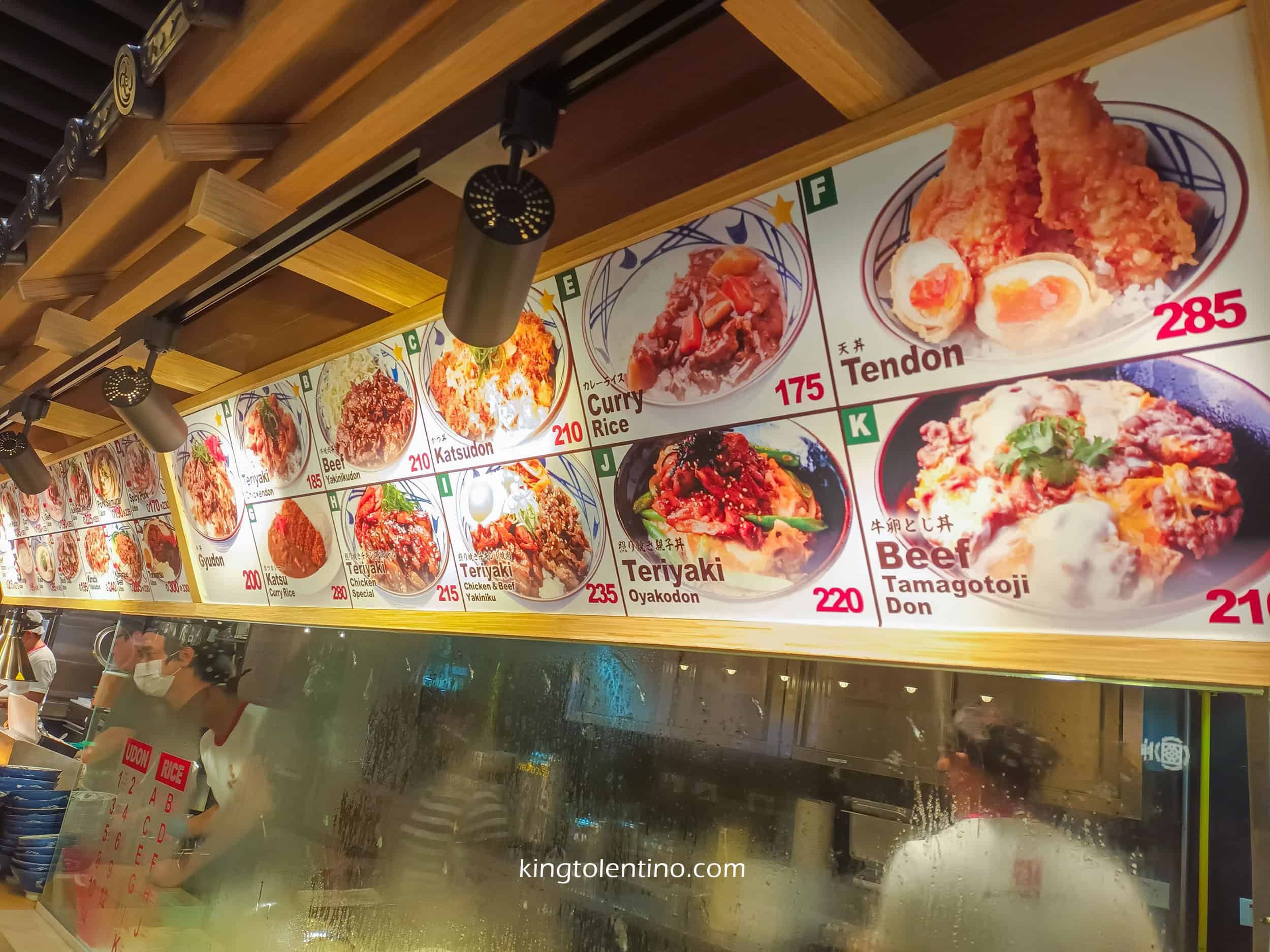 Marugame Udon |Authentic Udon Restaurant in BGC — King Tolentino