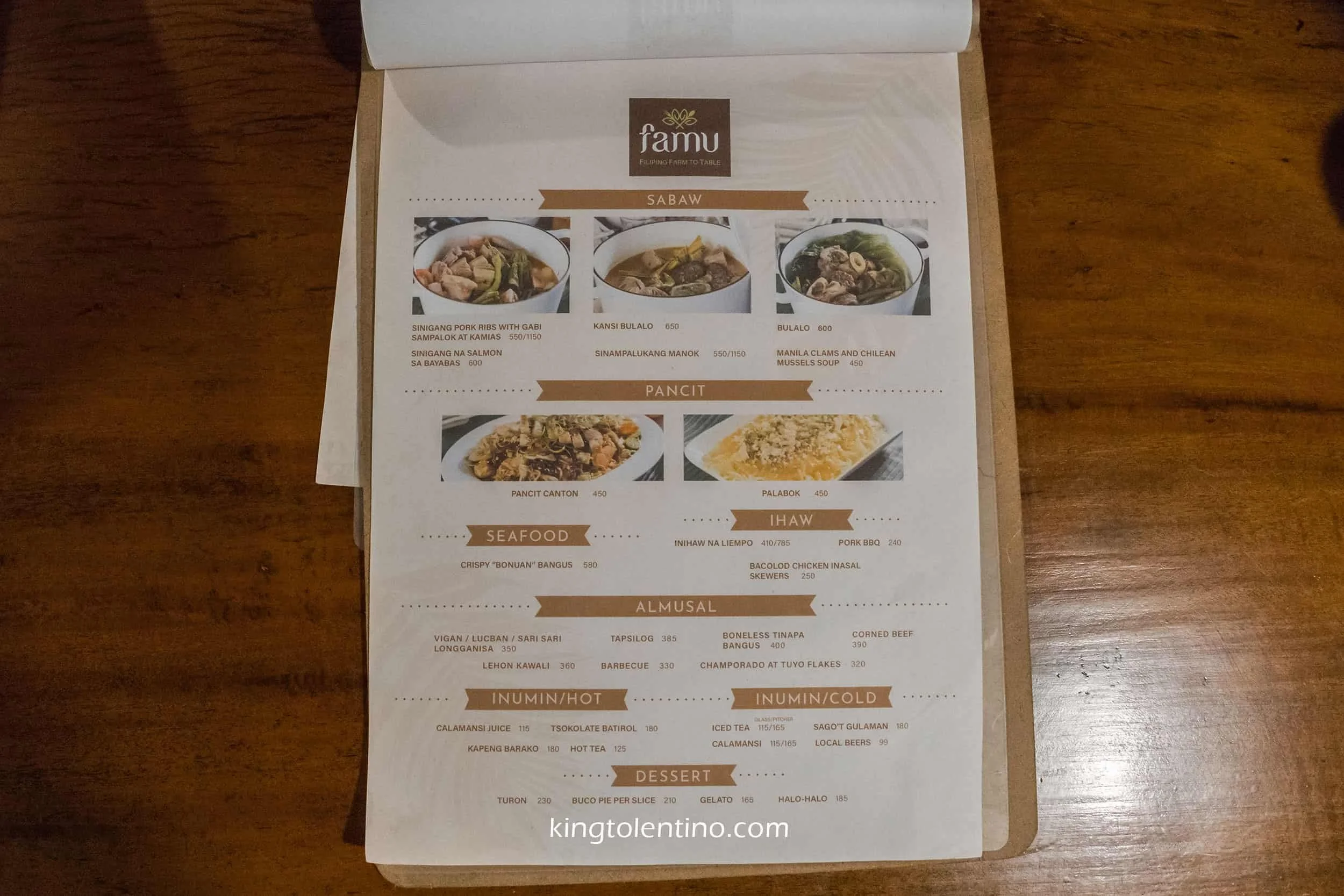 FAMU Filipino Farm To Table Restaurant In Sta Rosa Tagaytay Road