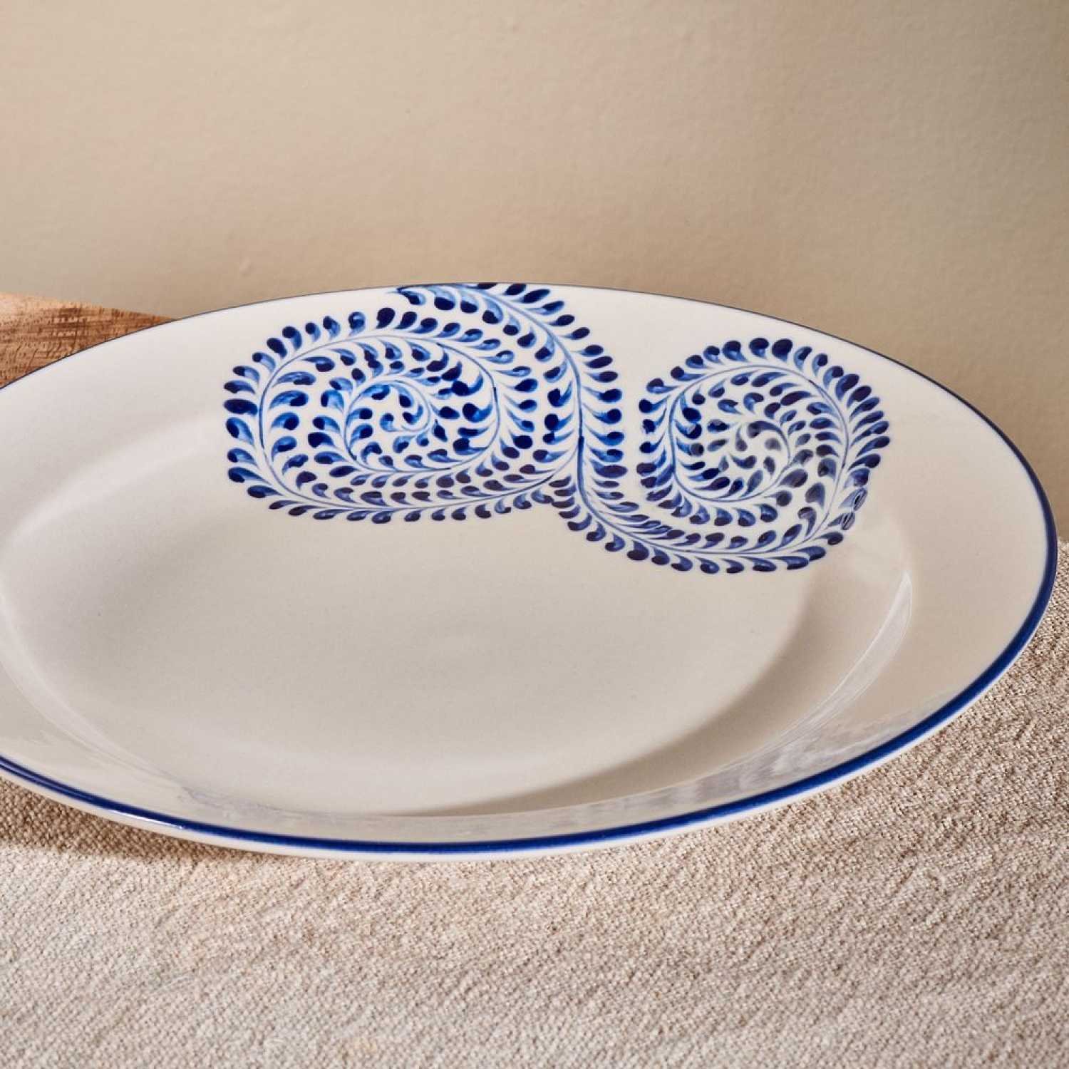 NKUKU AMA DINNER PLATE — Peacock & May