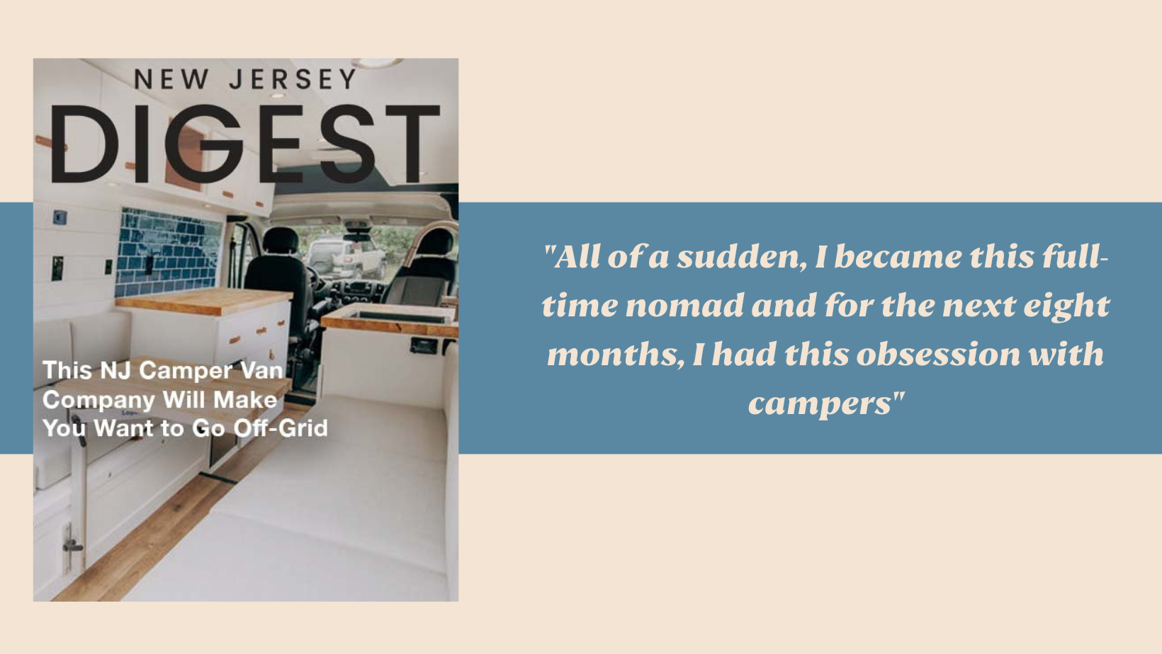 NJ Van Conversion - Custom Adventure Vans