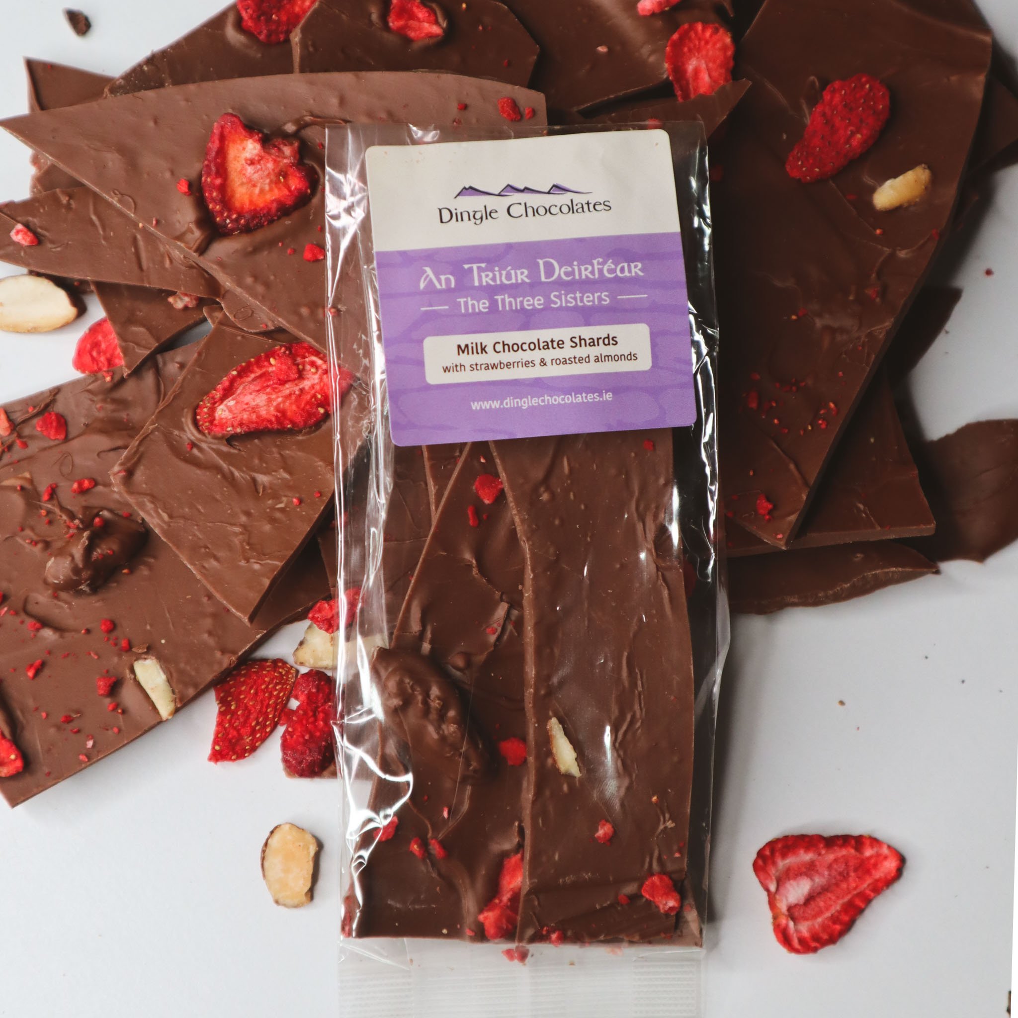 Milk Chocolate Shards. Handmade in Ireland — Dingle Chocolates