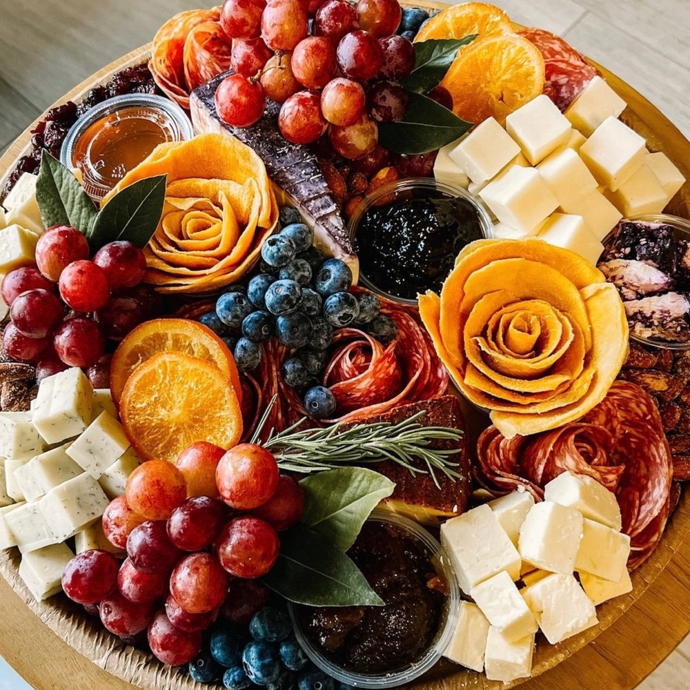 Savory menu — the board.