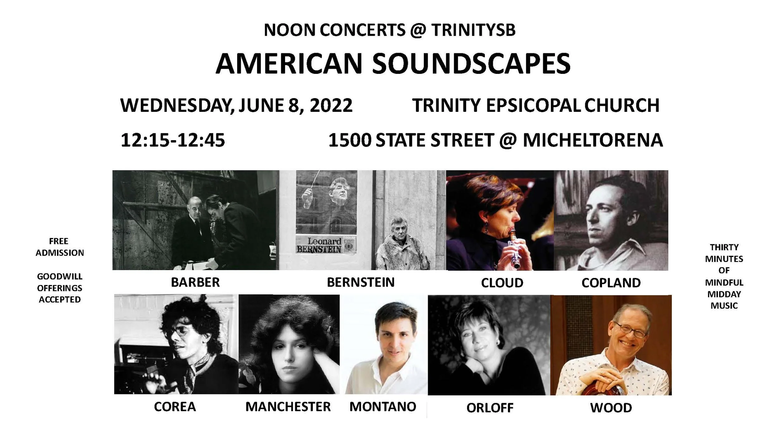 Upcoming Events — Trinity Episcopal Church