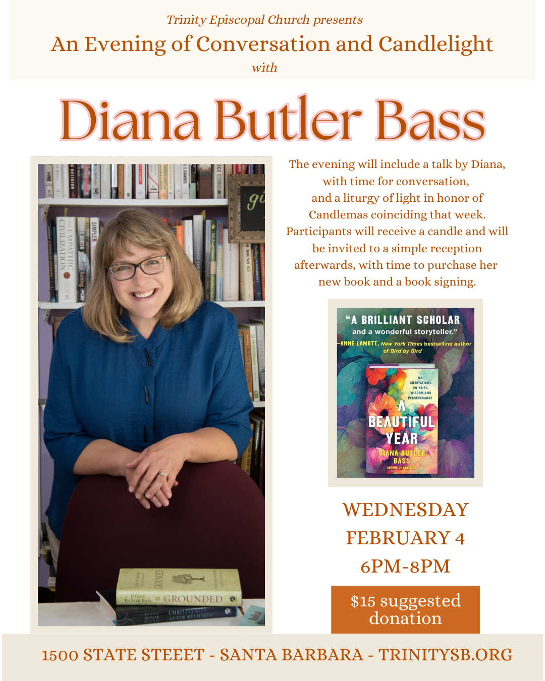 An Evening of Conversation and Candlelight with Diana Butler Bass ...