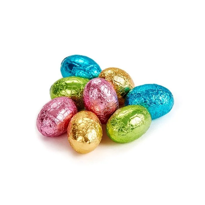 Mini Milk Chocolate Easter Eggs (Assorted - 1kg tub) — Chocolatier ...