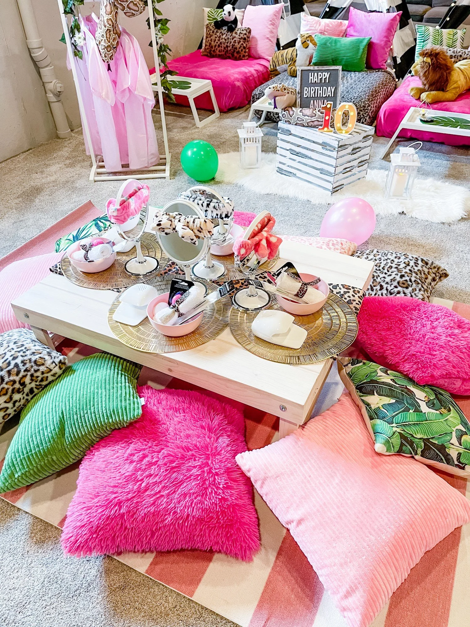 Sleepover Slumber Birthday Party Tent Rental Pricing Kansas City ...