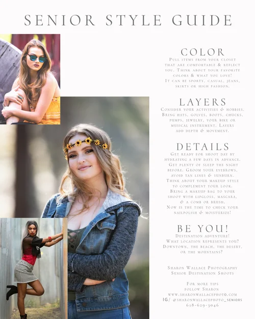 How to Choose the Perfect Senior Portrait Location — Sharon Wallace ...